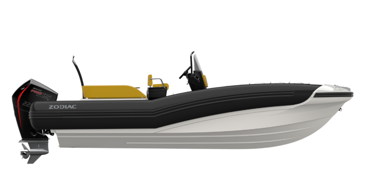 4 person boat & 4 seater RIB boat - Zodiac Nautic