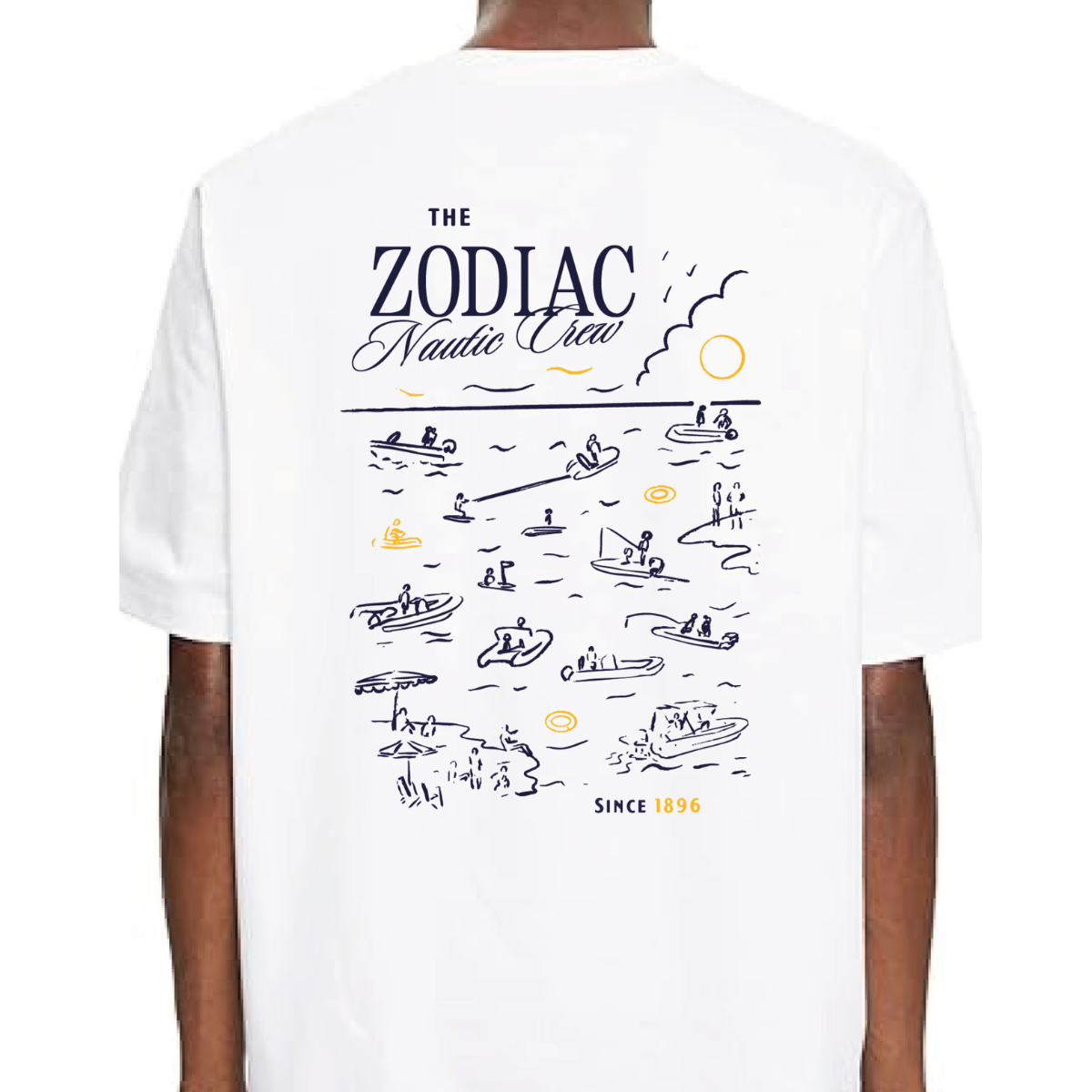 Zodiac Summer t-shirt kids - Zodiac Nautic