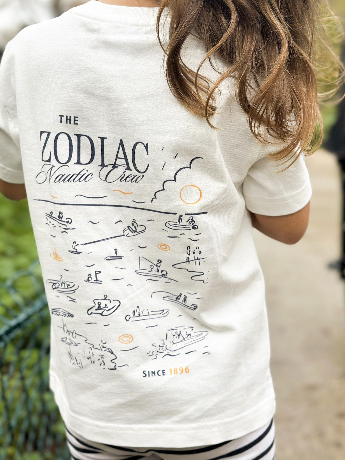 Zodiac Summer t-shirt kids - Zodiac Nautic